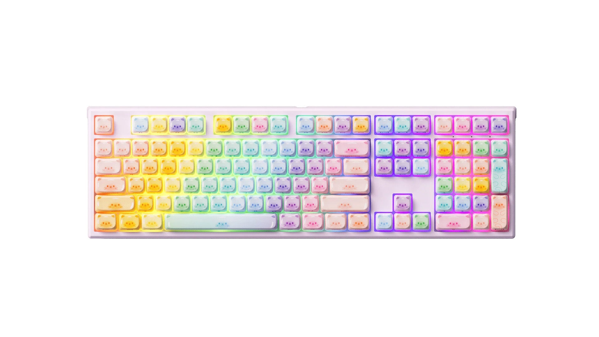 Akko MonsGeek MG108B Colorful Cats – Geekboards